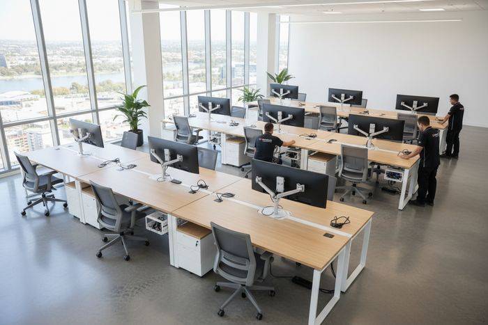 How to Plan an Office Workstation Installation in Perth