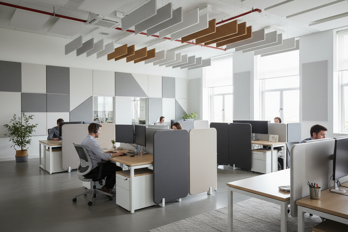 Effective Ways to Reduce Office Noise in Open Plan Offices