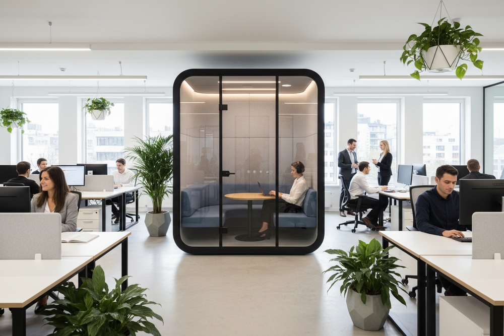 What Are the Benefits of Acoustic Office Pods in Open-Plan Layouts?