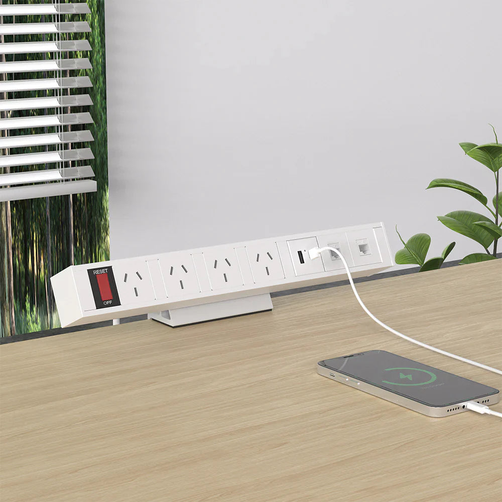 Above Desk Power Boards Office Furniture